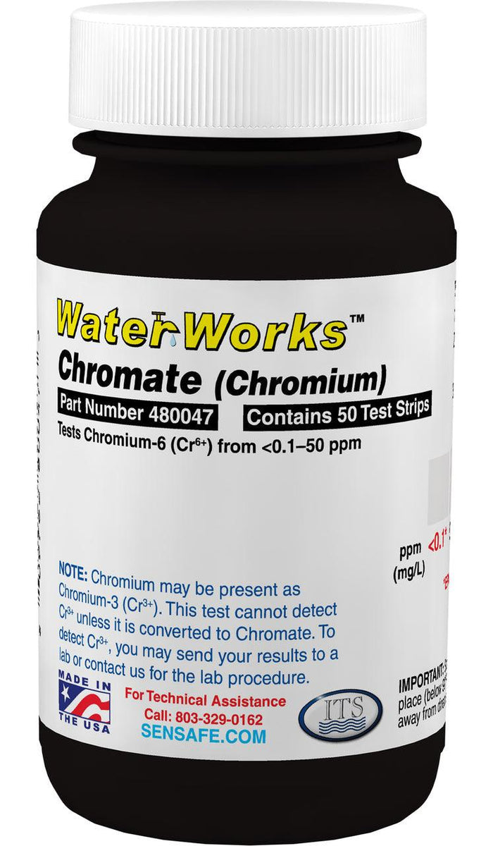 WaterWorks™ Chromate (Chromium) 0.1-50ppm (NCW-480047) – Nano Clean Water