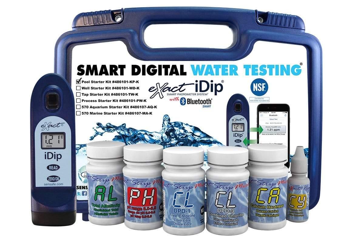 eXact iDip® Pool Starter Test Kit (NCW-486101-KP-K) – Nano Clean Water
