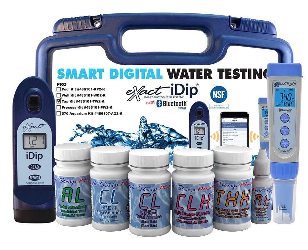eXact iDip® Tap Water Professional Test Kit (NCW-486101-TW2-K) – Nano ...