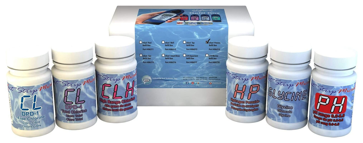 eXact® Process Water Reagent Refill Box (NCW-486214) – Nano Clean Water