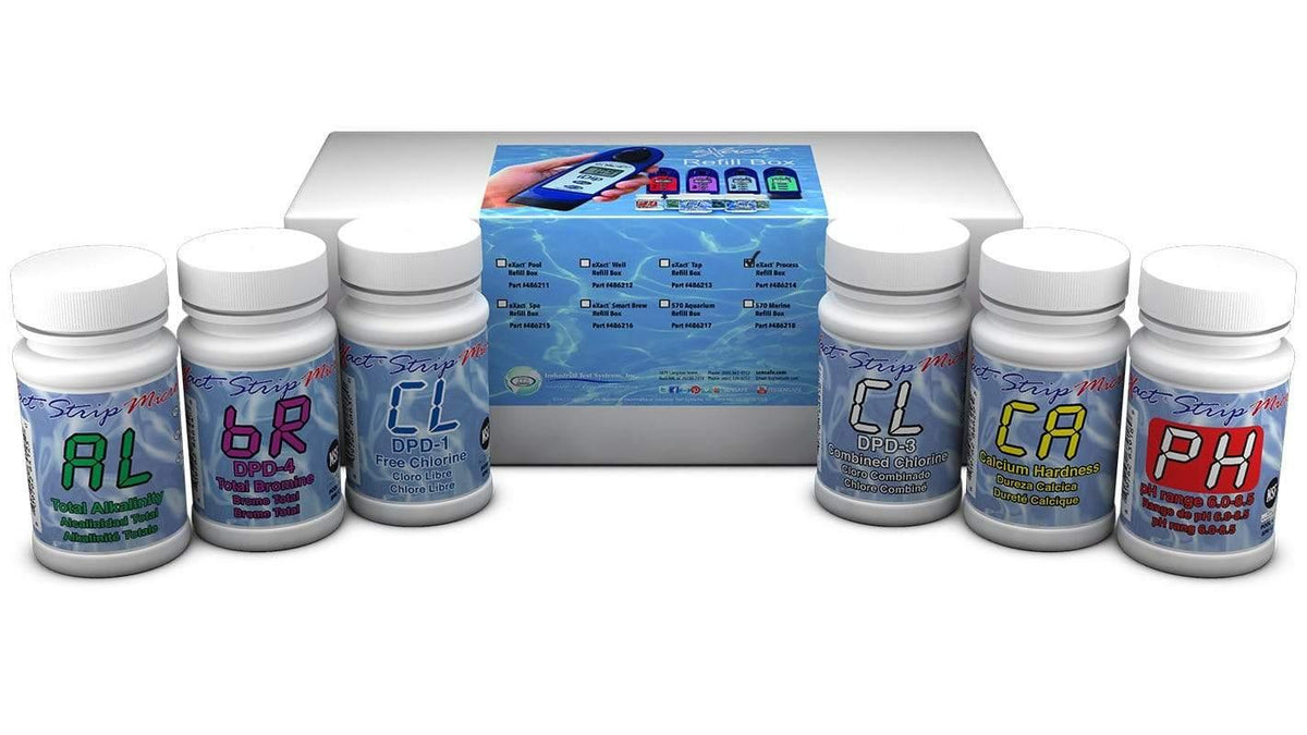 eXact® Spa Water Reagent Refill Box (NCW-486215) – Nano Clean Water