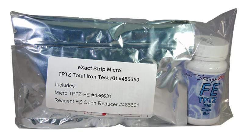 eXact® Strip Micro Total Iron TPTZ (NCW-486650) – Nano Clean Water