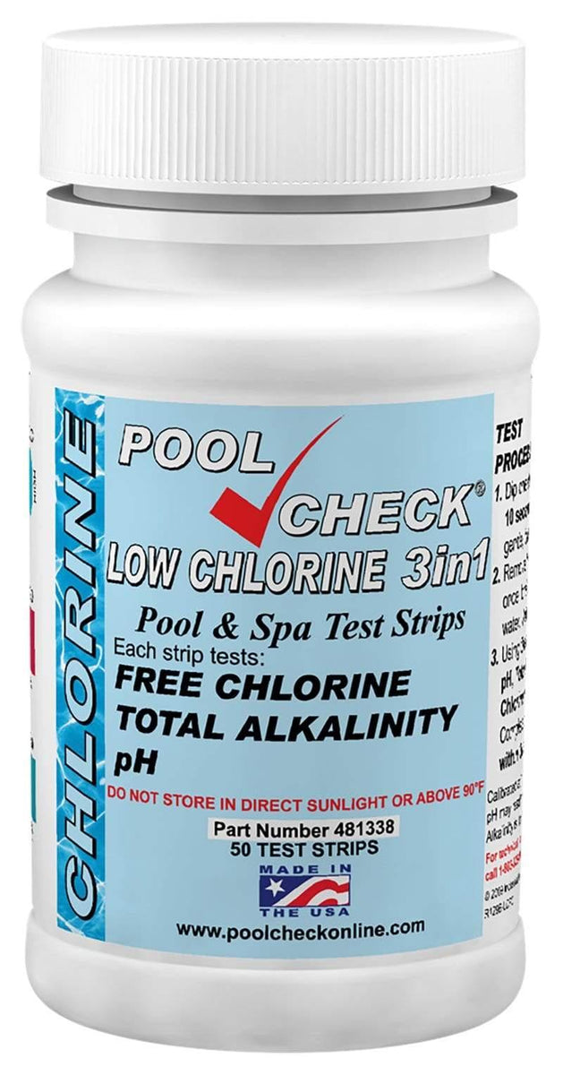 PoolCheck® Low Chlorine 3 in1 (NCW-481338) – Nano Clean Water